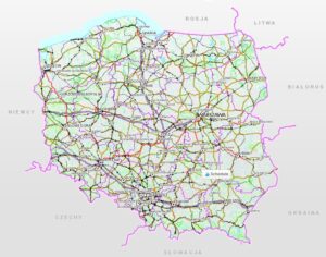 Aktualna mapa światłowodów w Polsce – okablujemy.pl